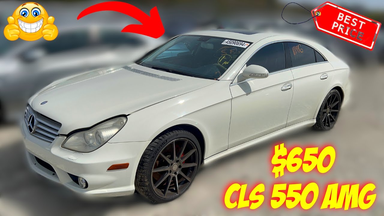 Buying A Mercedes Benz CLS 550 AMG From Copart For $650 - YouTube
