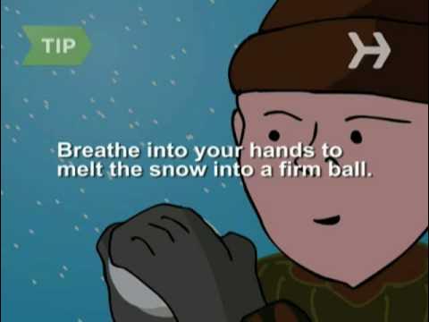 How to Have a Snowball Fight - YouTube