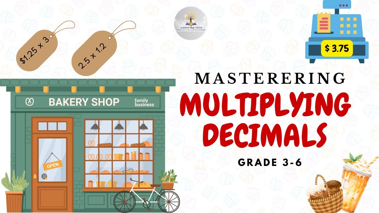 🍩 Master Multiplying Decimals | Bakery Shop Math Challenge | Grade 3–6 ...