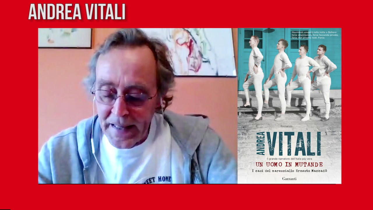Andrea Vitali legge in anteprima alcune pagine de "Un uomo in mutande ...