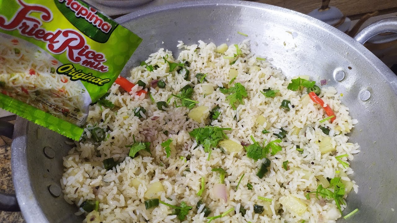 Hapima Fried Rice Mix Original | Instant Fried Rice Cooking made Easy ...