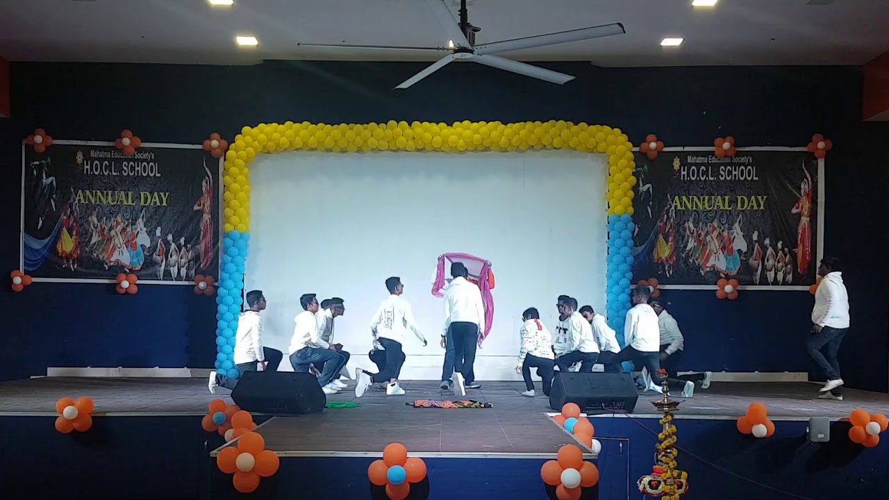 CLASS 10 BOYS GROUP PERFORMS @ HOCL SCHOOL's ANNUAL DAY 2020 - YouTube
