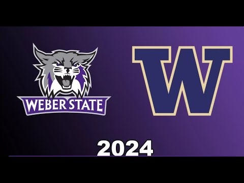 Weber State Wildcats VS Washington Huskies Watchalong Stream - YouTube