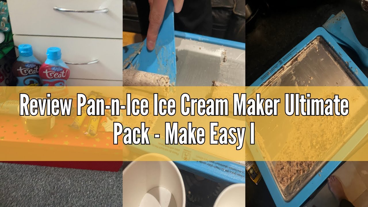 Review Pan-n-Ice Ice Cream Maker Ultimate Pack - Make Easy Ice Cream ...