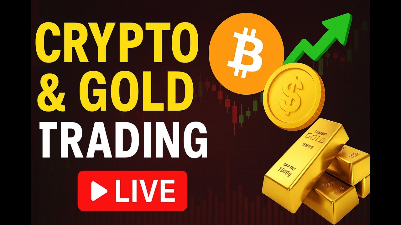 Gold and Crypto Live Trading | Bitcoin - YouTube