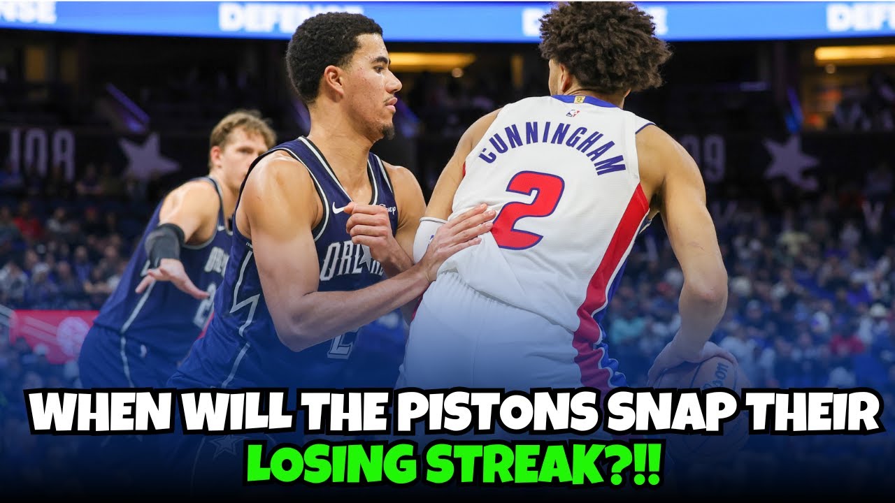When will the Detroit Pistons snap their losing streak? - YouTube