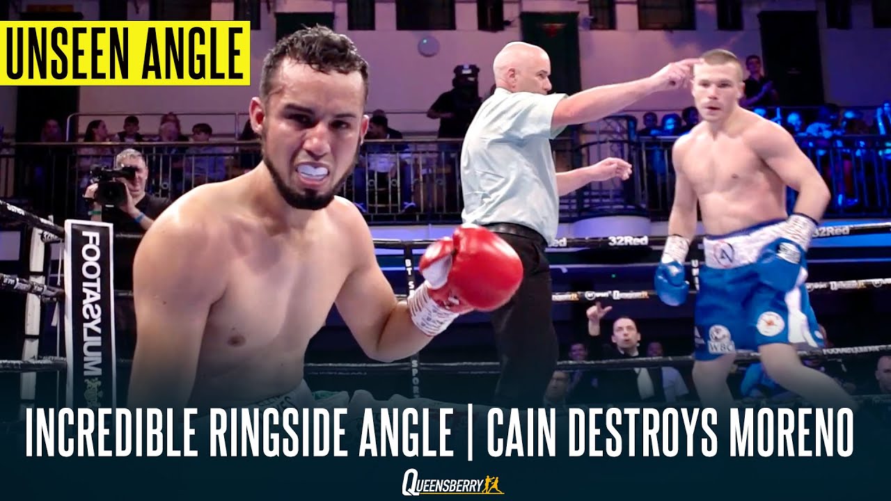 🎥 INCREDIBLE Ringside Angle | Andrew Cain DESTROYS Luis Moreno in ONE ...