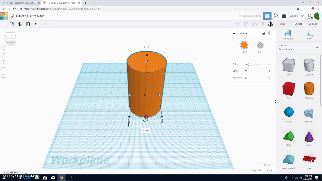 Tinkercad Pipe Tutorial - YouTube