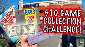 $10 Dollar Game Collection Challenge - YouTube