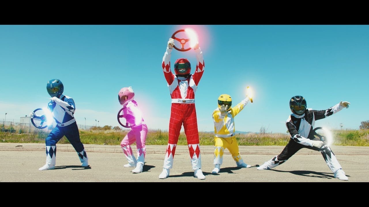 POWER/RANGERS RACE CAR DRIVERS (FAN MORPH) - YouTube