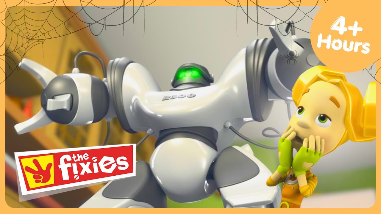 The Robot! 🤖👻 | The Fixies | 🎃 Halloween Shows For Kids 🎃 | Full ...
