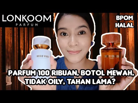 Lonkoom Noble White & Noble Edition EDP | Parfum mewah 100 ribuan - YouTube