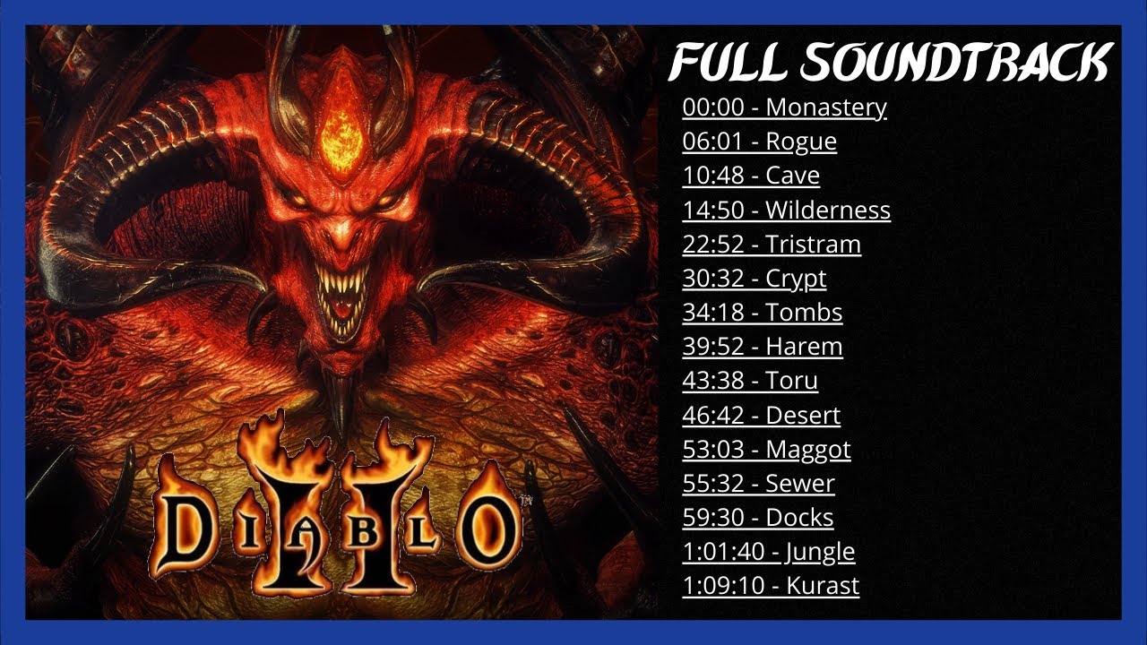 Diablo 2 OST - Full Soundtrack - Original Music 4K - YouTube