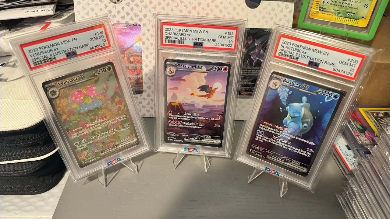 S&V 151 Master Set all UR IR SIR PSA 10 - YouTube