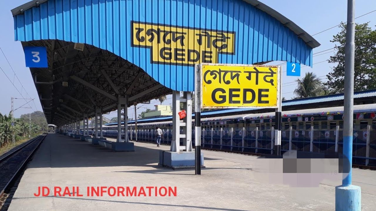 Gede Railway Station || গেদে রেলওয়ে স্টেশন || GUINDY RAILWAY STATION ...