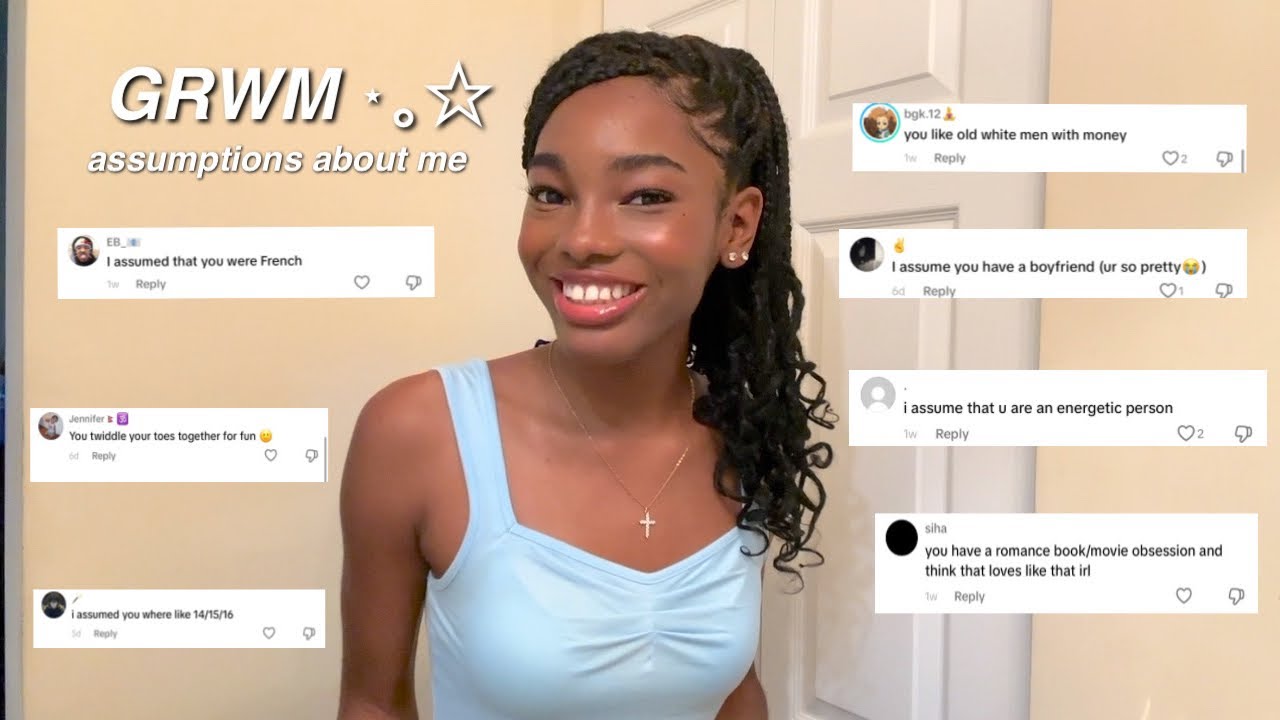 GRWM while i answer your assumptions about me || Solange Gabrielle - YouTube