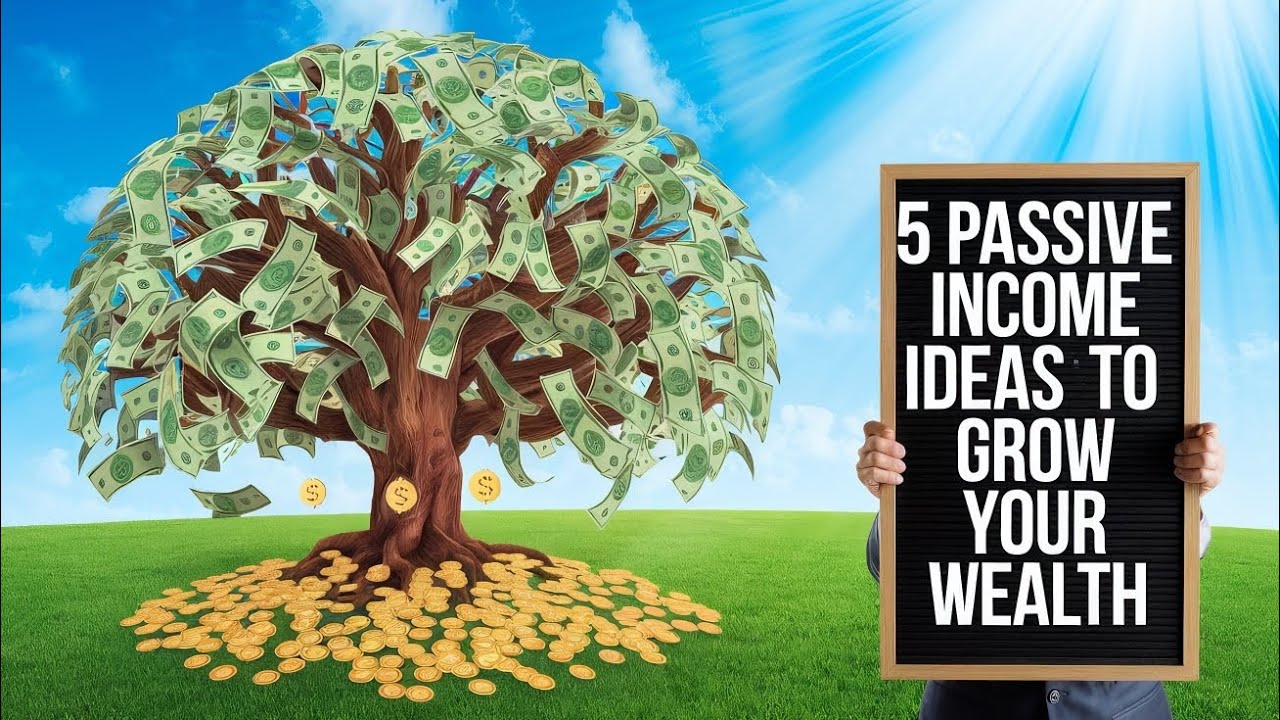5 Passive Income Ideas to Grow Your Wealth" - YouTube