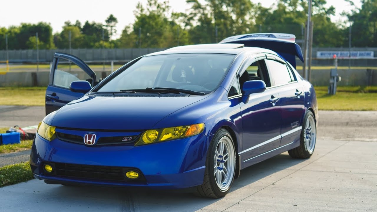 Waterford Hills Road Racing - 07 Honda Civic SI FA5 - YouTube