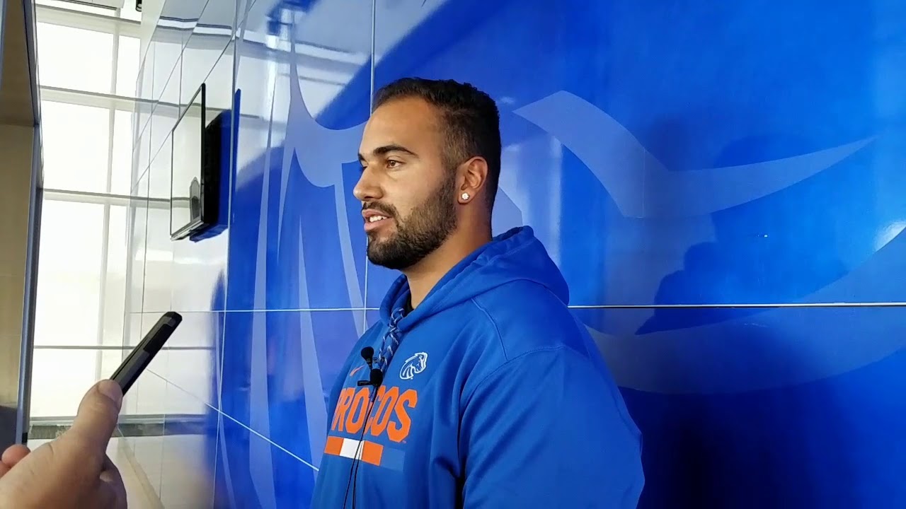 09/19/17 Interview with Boise State OL, Eric Quevedo - YouTube