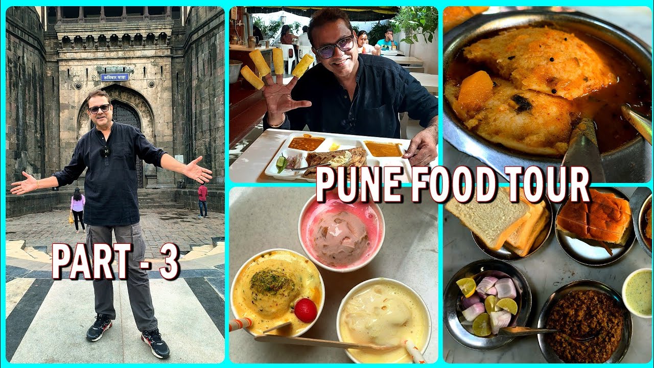 Pune Food Tour With Khau Dost | Kheema Pav, Bun Maska, Sujata Mastani ...