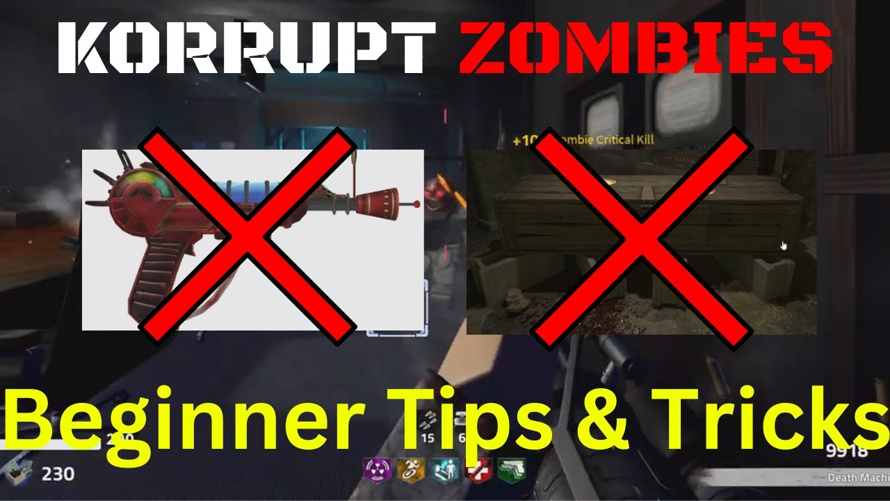Beginner Tips and Tricks For Easy High Rounds In Korrupt Zombies - YouTube