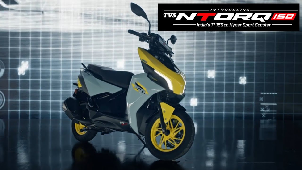 Finally Tvs Ntorq 150 Launched 🔥 - First Look | Aerox 155 Killer ...