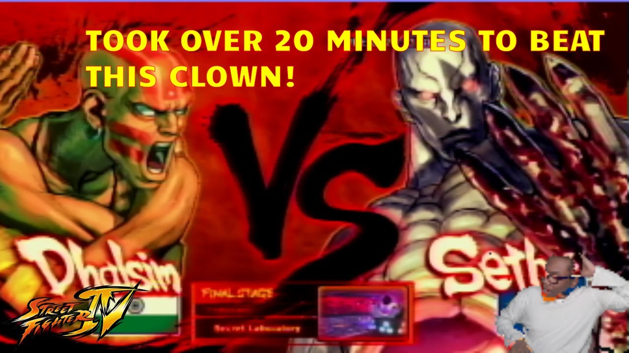 Let's Play Street Fighter 4 Dhalsim Playthrough SETH RAGE! - YouTube