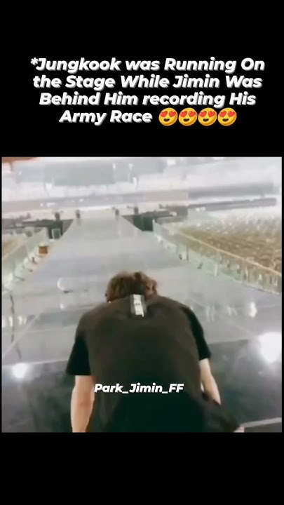 Jungkook Running For his Love army Jimin was recording Him😍😍#bts#rm#jin#suga#jhope#jimin#v# ...