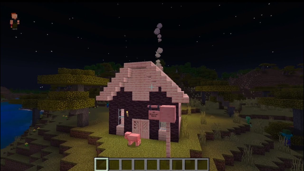 Minecraft Cherry House Build - YouTube