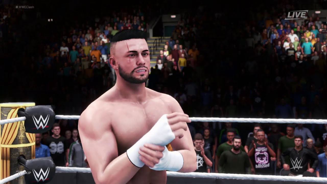 WWE 2K20 Jesus universal championship Defence #9 - YouTube