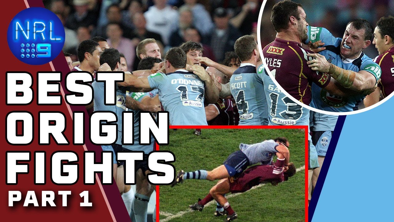 Best Fights in State of Origin History: Part 1| NRL on Nine - YouTube