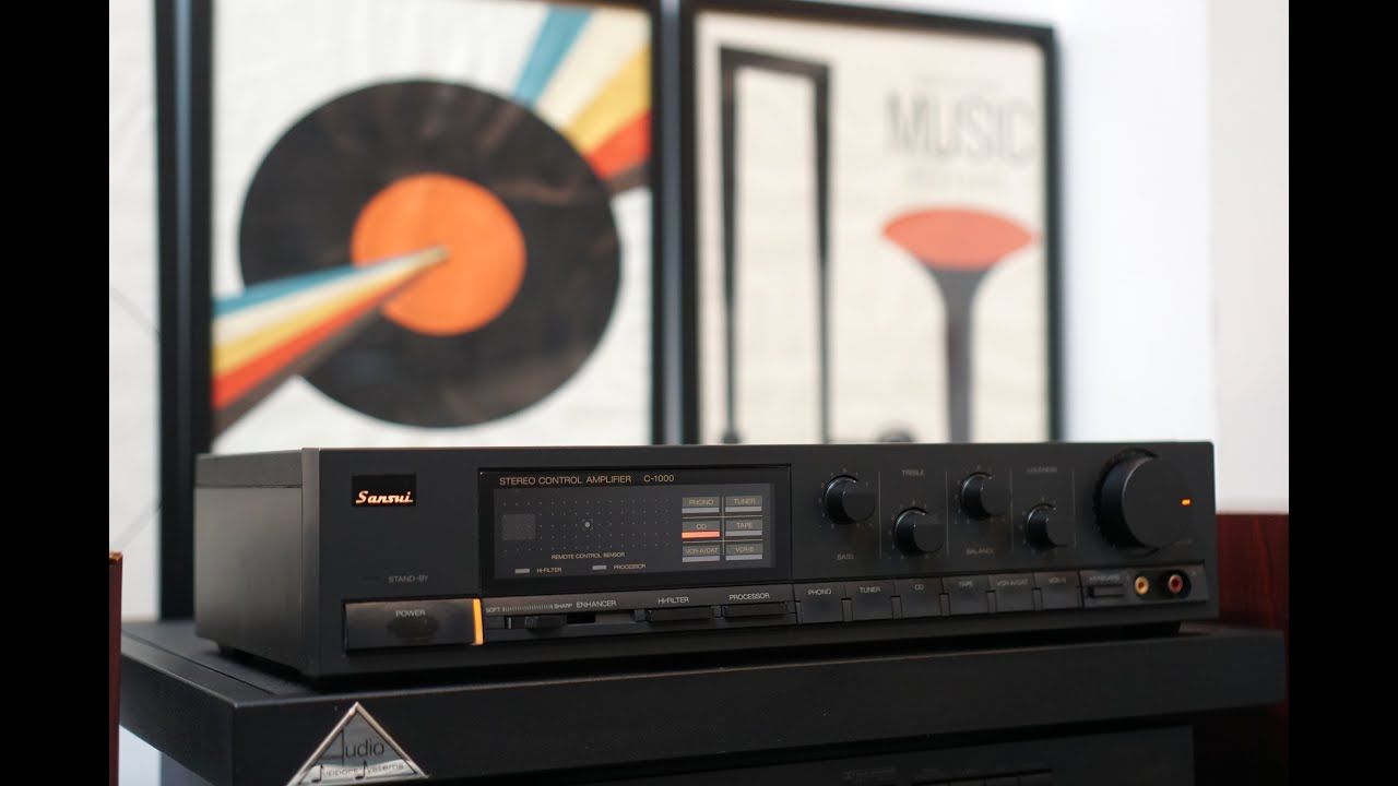Sansui C-1000 Vintage Stereo Pre Amplifier with Phono for your ...