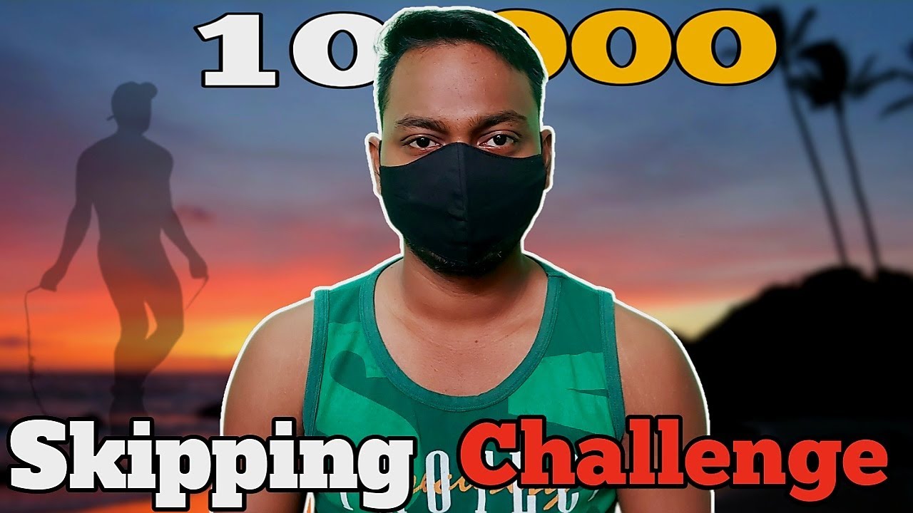 10,000 skipping challenge || Jump Rope Challenge || 10,000 skipping in ...