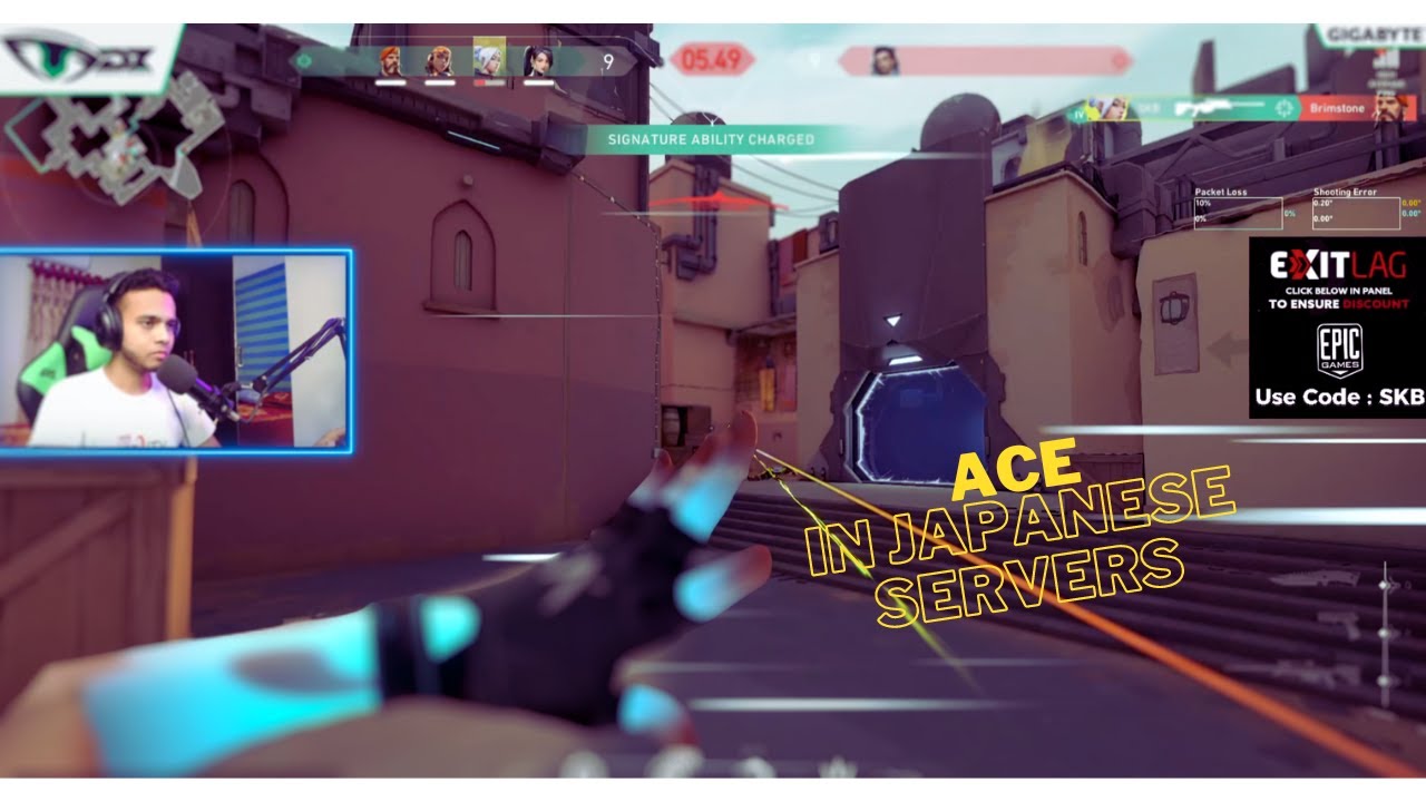 Jett Oping ACE In Japanese Servers 🫣 || Valorant ACE 🫡 - YouTube