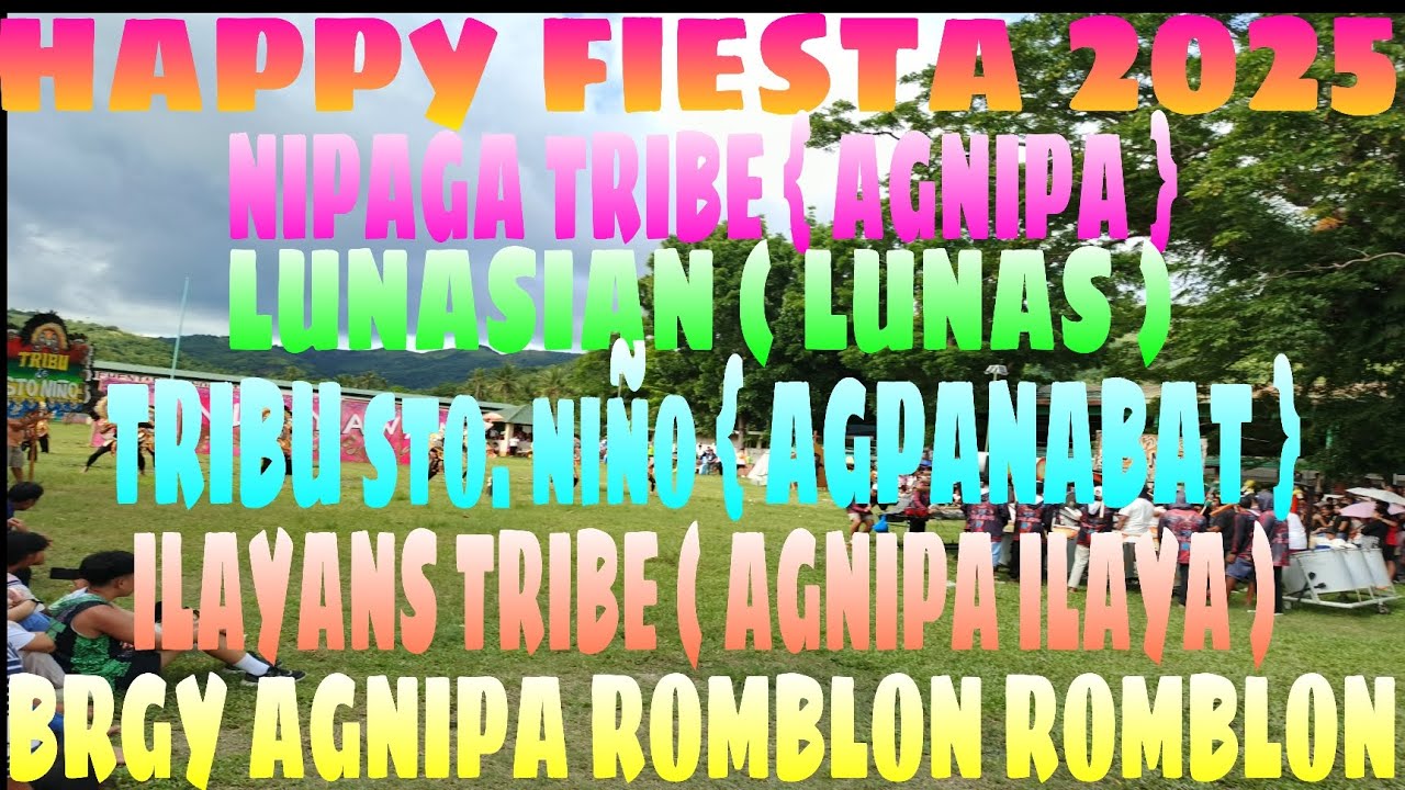 HAPPY FIESTA 2025 BARANGAY AGNIPA ROMBLON ROMBLON PHILIPPINES - YouTube