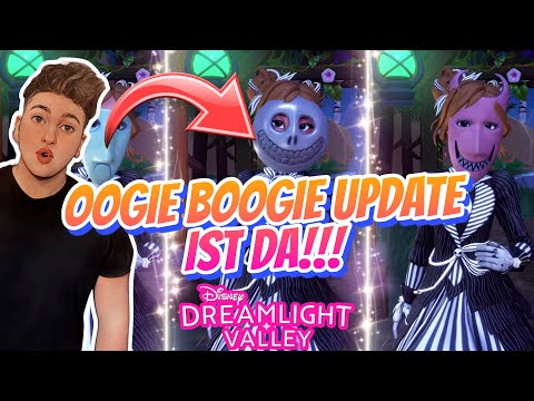 OOGIE BOOGIE UPDATE ist JETZT da!!! 😍 RELEASE TRAILER REAKTIONE | Dreamlight Valley 