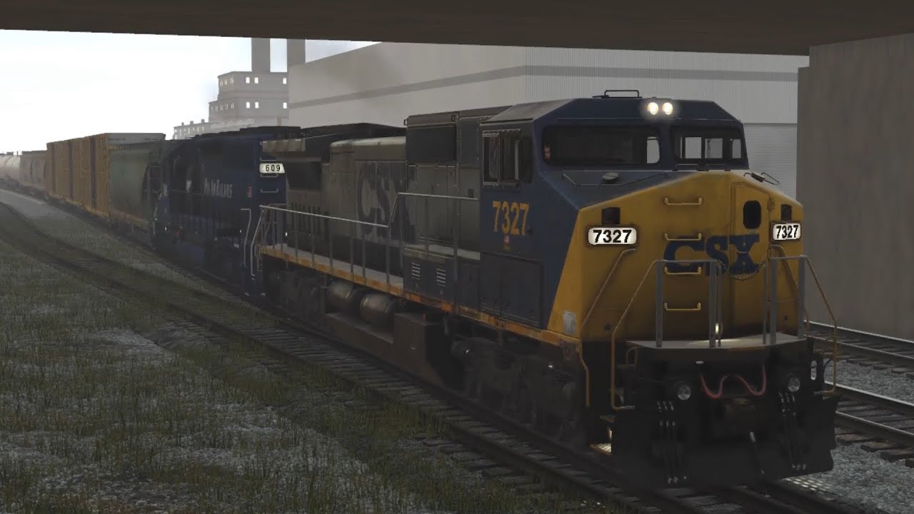 Pan Am Railways POAY In Lowell, MA | Trainz Simulator 2019 - YouTube