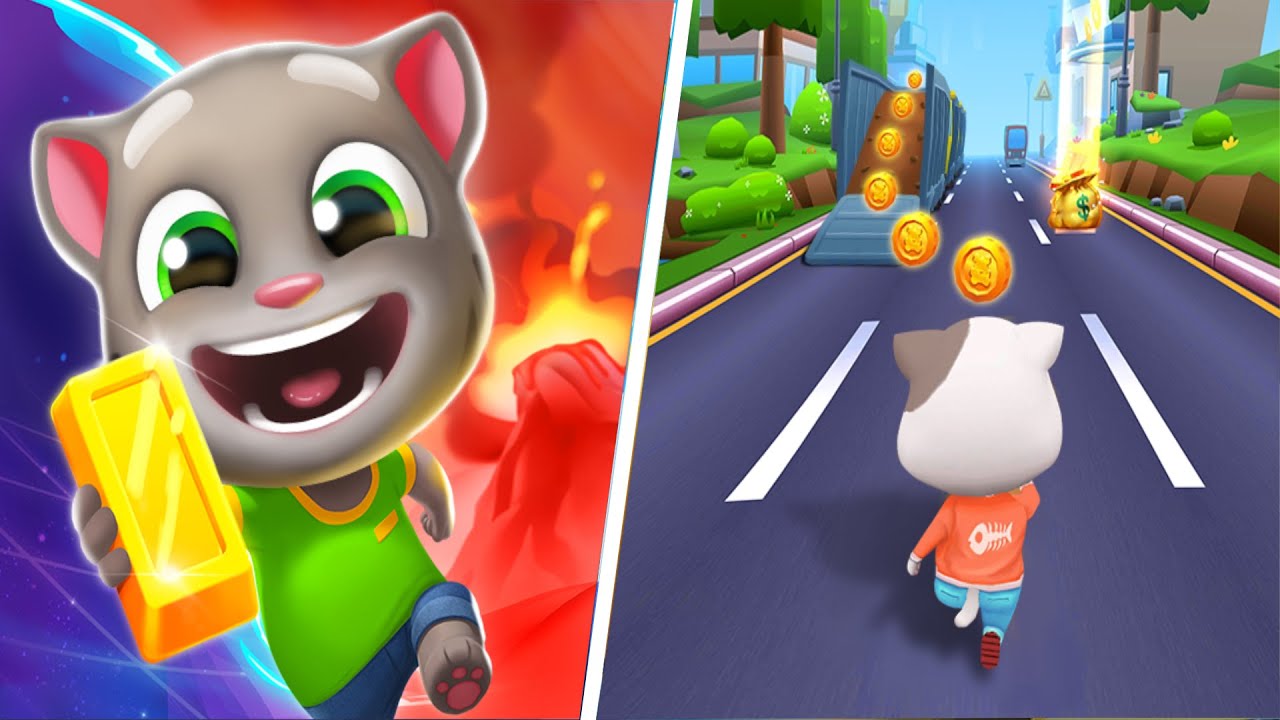 Pet Runner VS Talking Tom Gold Run - Gameplay Walkthrough - All Levels ...