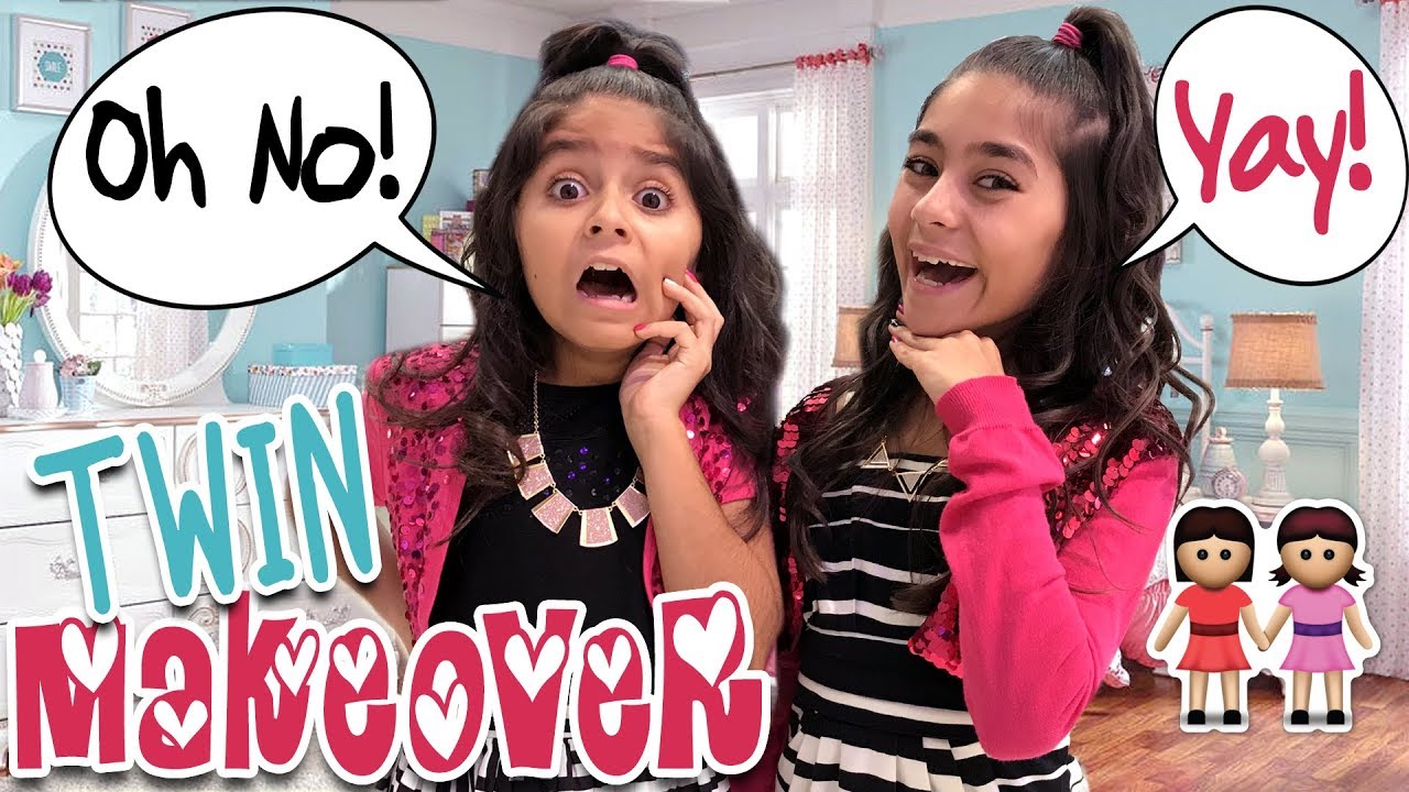 Makeover Twin Transformation - Sisters Style Twins Fashion : Mercedes ...