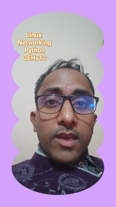 Cybersecurity linux python networking concept for CEH - YouTube
