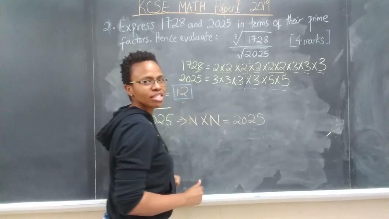 Q2 KCSE Math P1 Part 3 (Roots by factorization) - YouTube