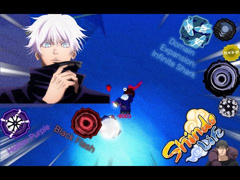 Gojo in shindo life competitive - YouTube