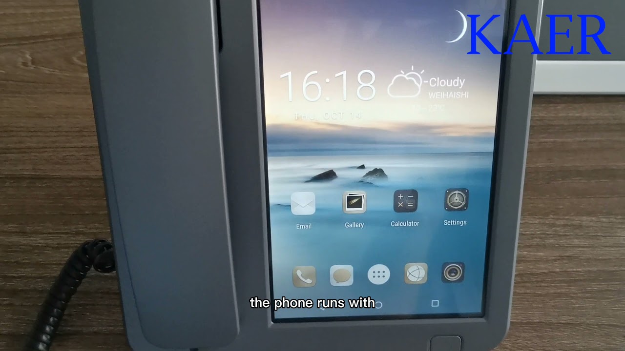 8'' Smart Desk Phone KT5(2C) 4G&PSTN - YouTube