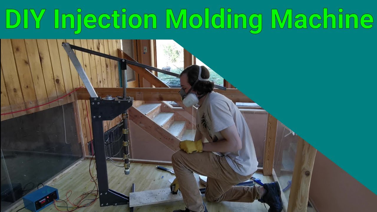 Making a DIY Injection Molding Machine - YouTube