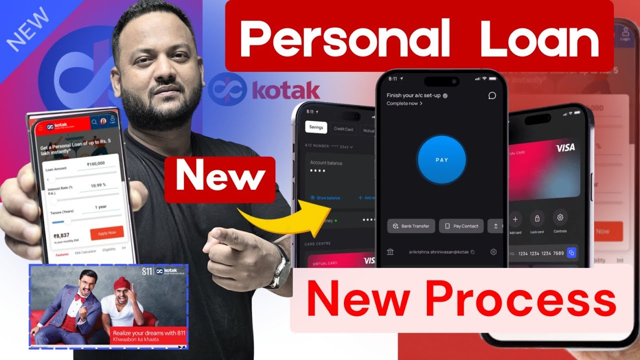 kotak mahindera bank pre-approved personal loan apply online | kotak ...