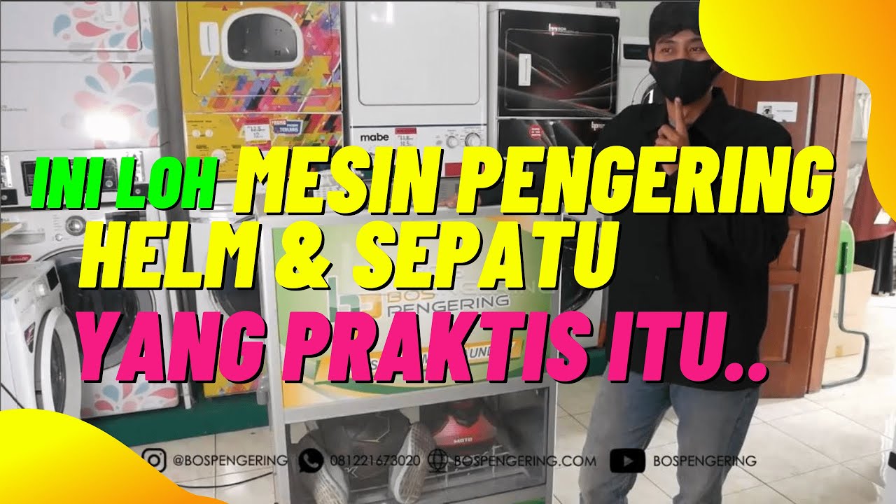 Mesin Pengering Helm dan Sepatu | Usaha Cuci Helm dan Sepatu | Praktis ...