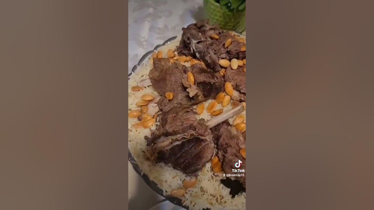 اطيب منسف رز وفريكه باللحمة 🦋 Youtube
