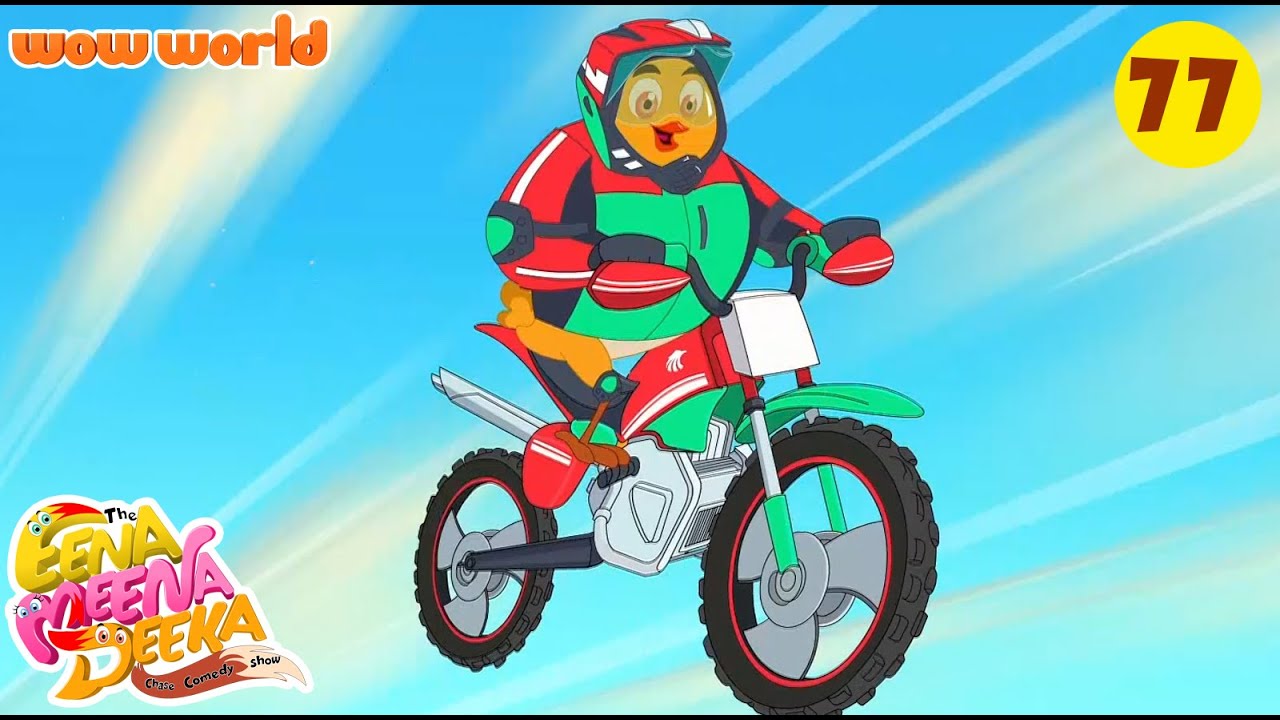 Dirt Bike Race | Eena Meena Deeka In English | Season 3 Episode 77 | Kids Cartoon - YouTube