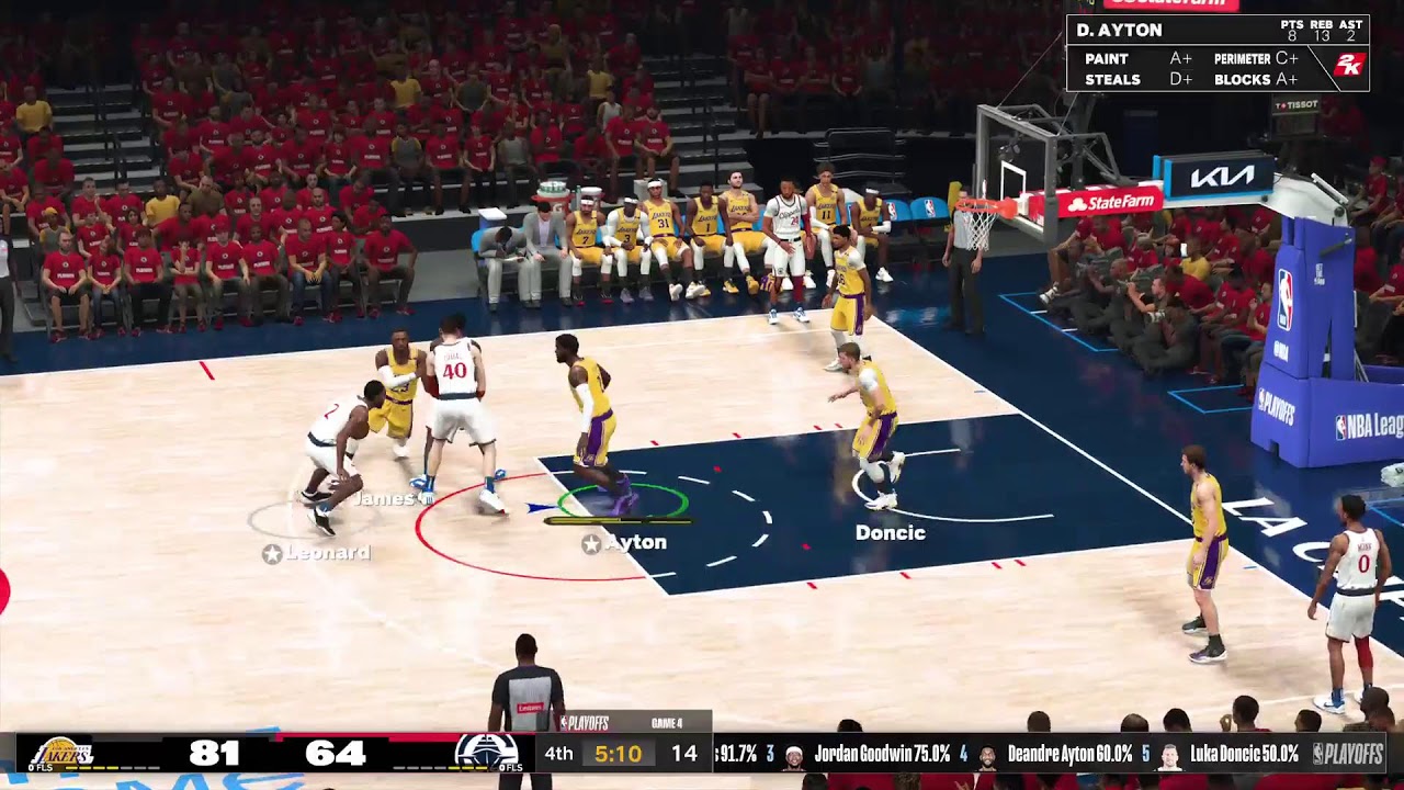 ROUND 1 Game 4 LaL vs LAC - YouTube