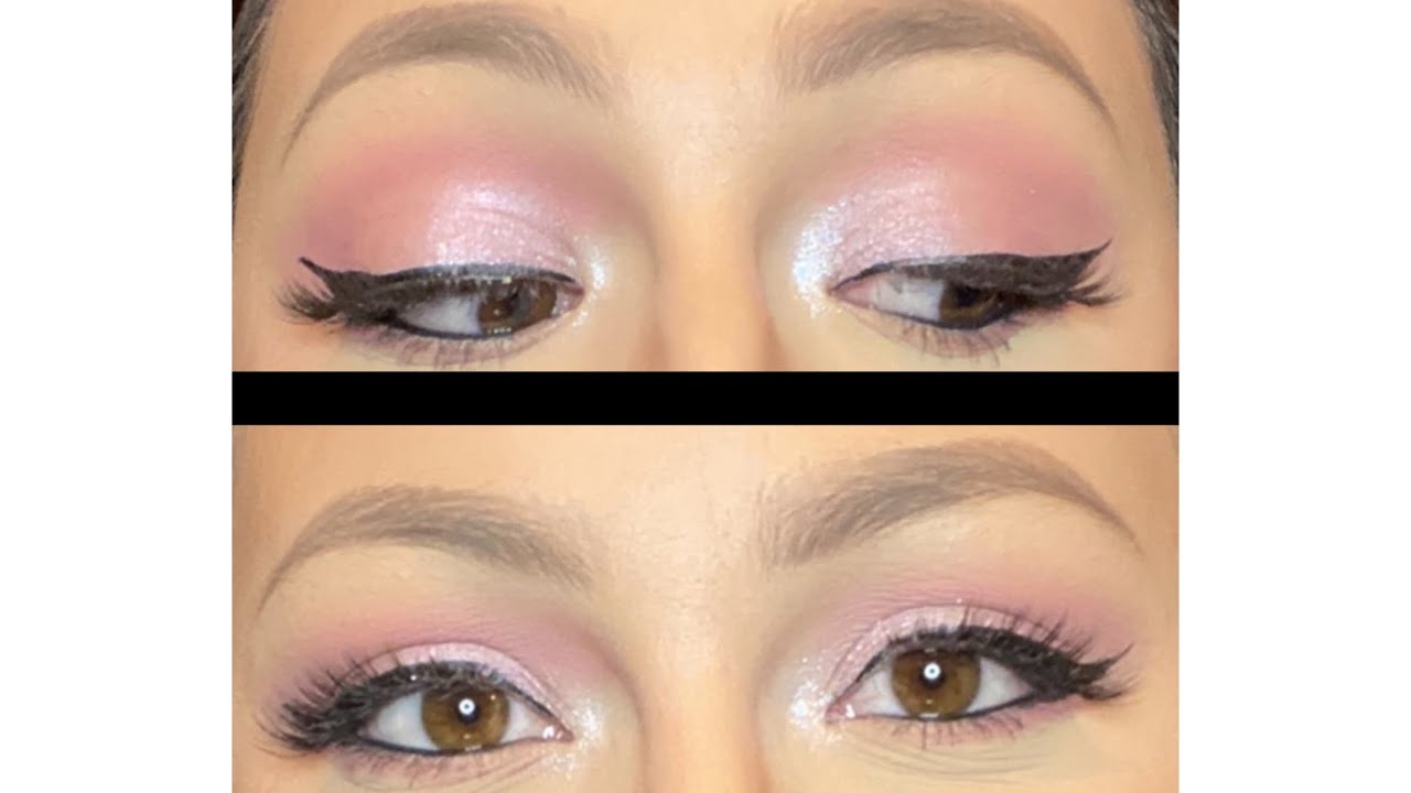 VALENTINES DAY PINK NIGHT TIME GLAM - YouTube